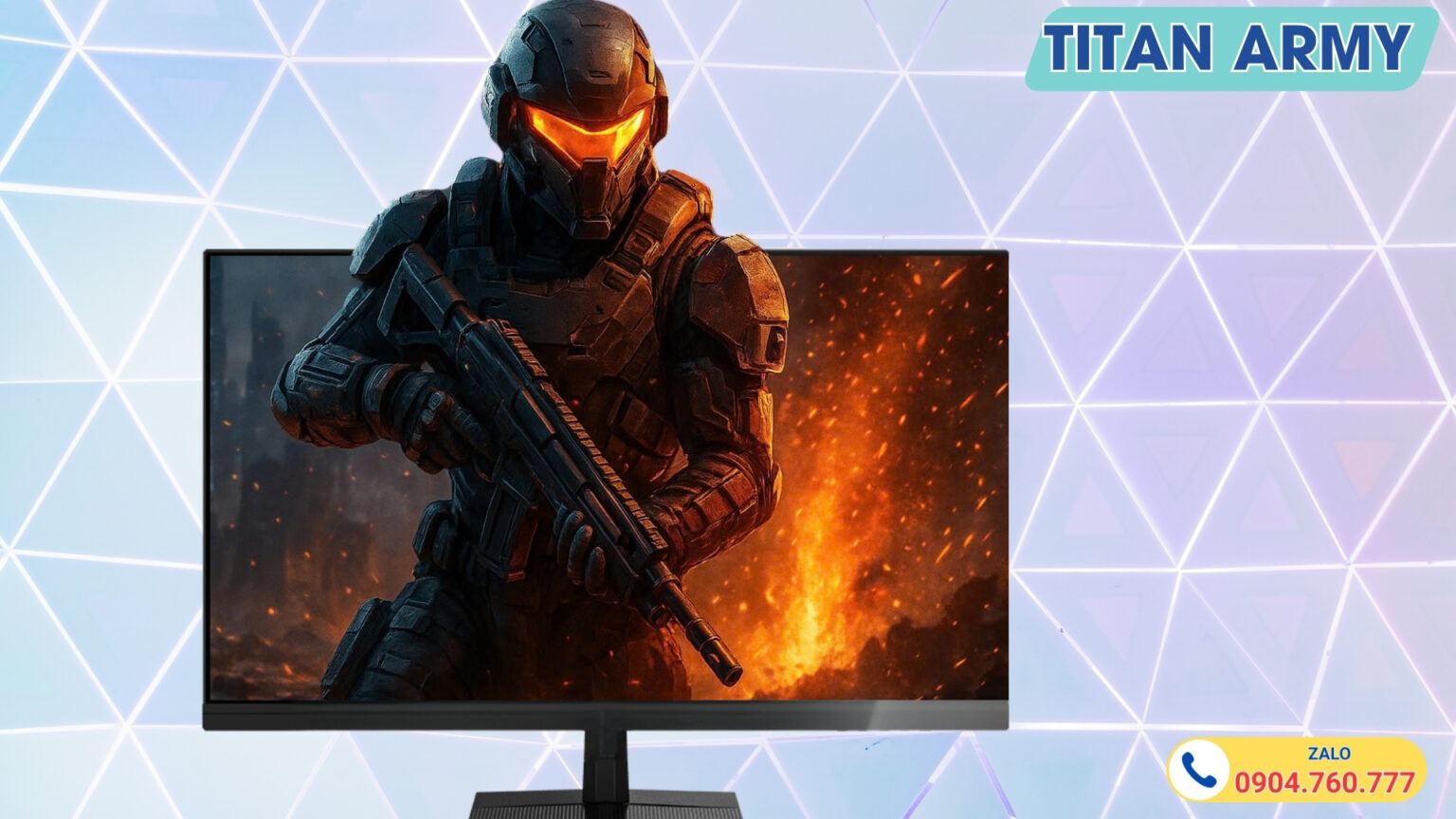 Màn hình 24inch Titan Army H24T1C (144Hz | IPS | FullHD)